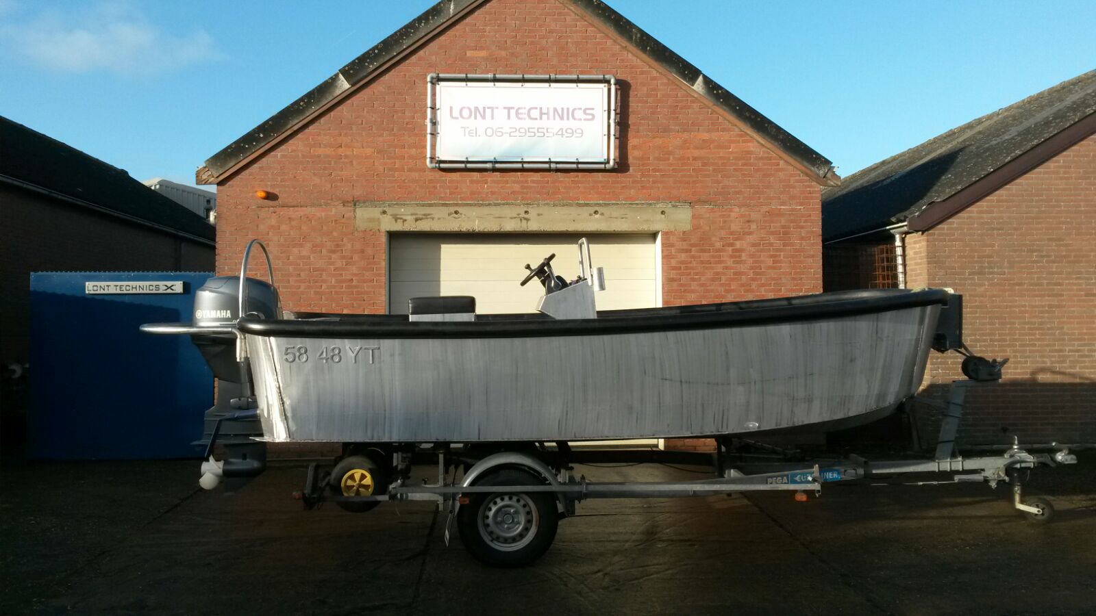 Aluminium werkboot – LONT TECHNICS